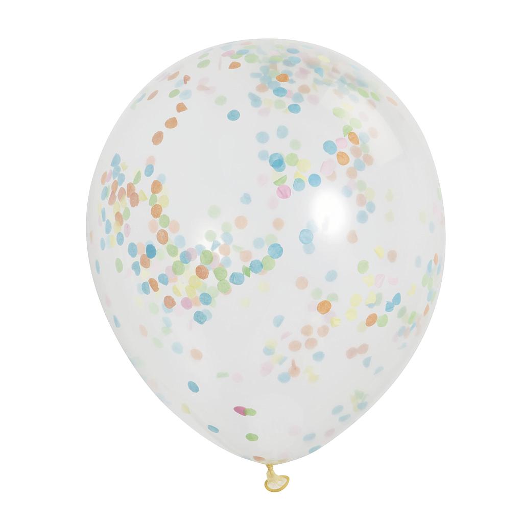 Ilmapallot, kirkas & confetti - Confetti Oy